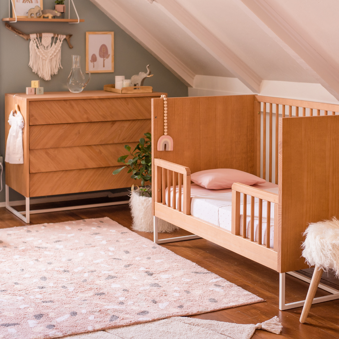 Boho Noah Crib and Conversion Kit Set